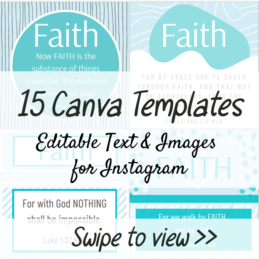 Faith Canva Templates for Instagram