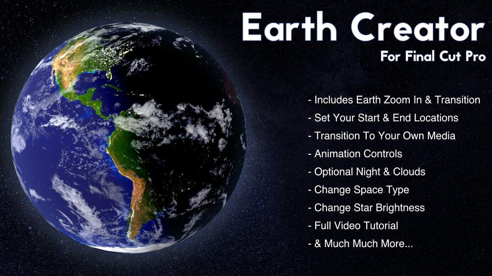 Earth Zoom Creator for Final Cut Pro