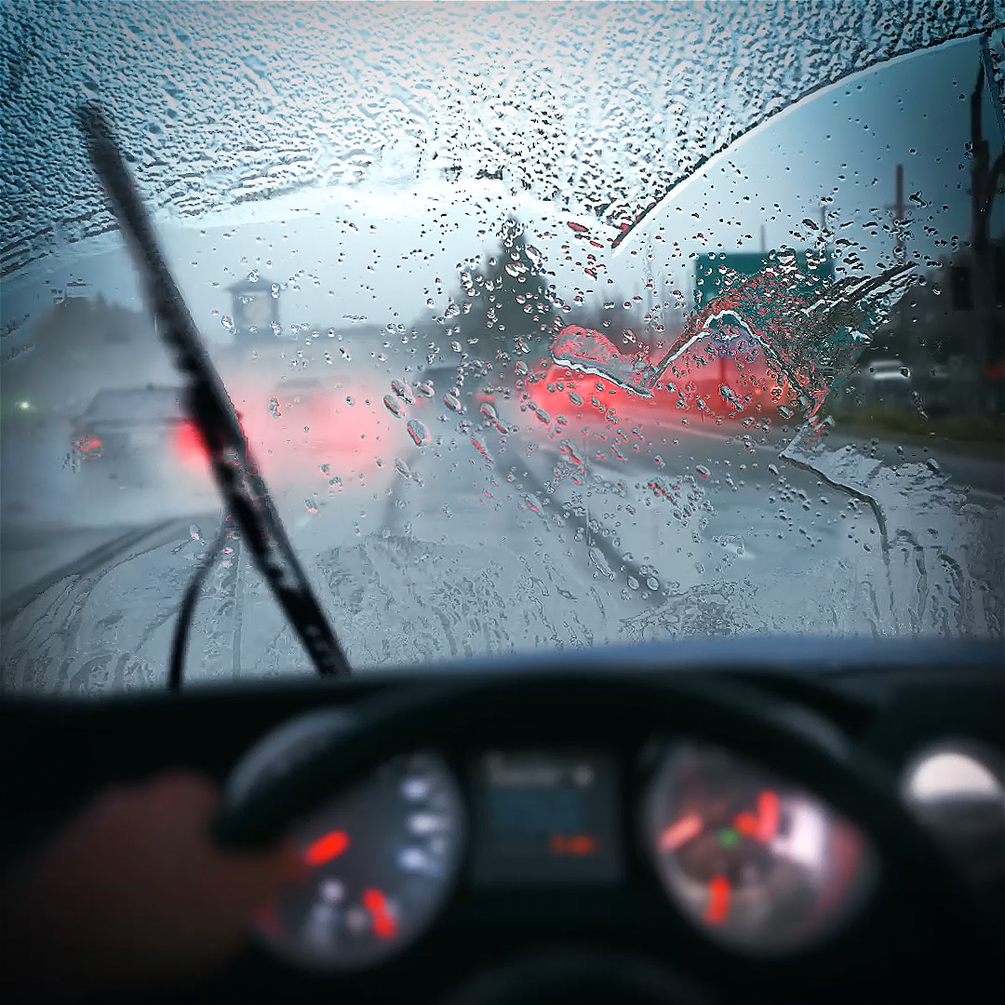 Windshield animated texture