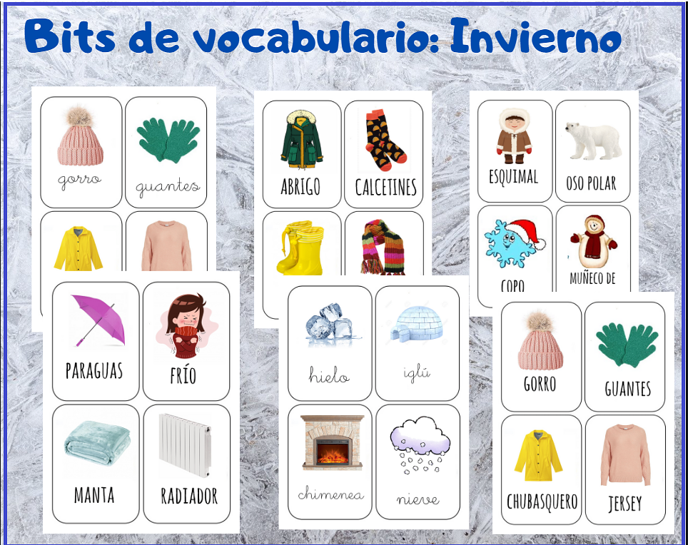 BITS/TARJETAS DEL INVIERNO