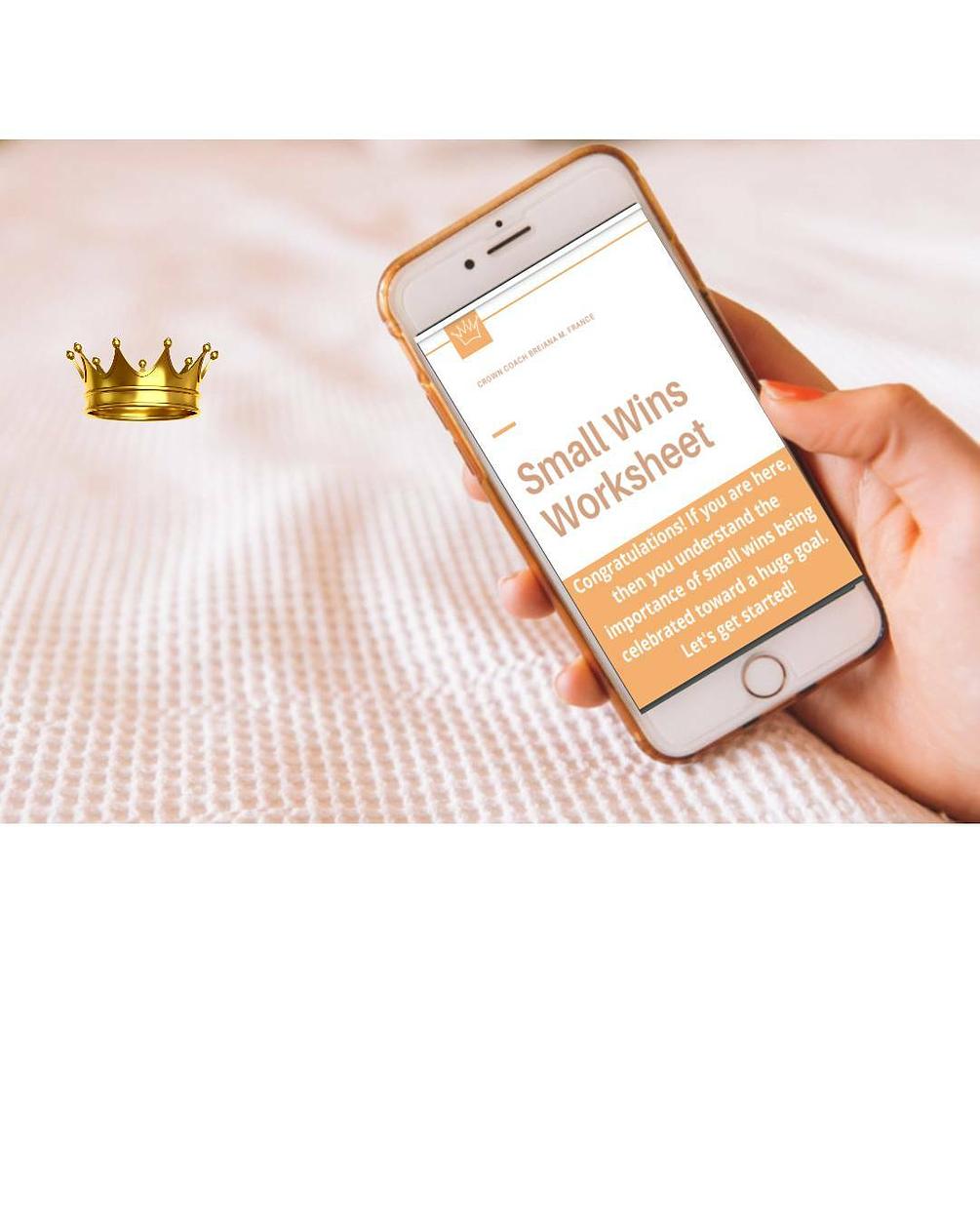 Small Wins Worksheet