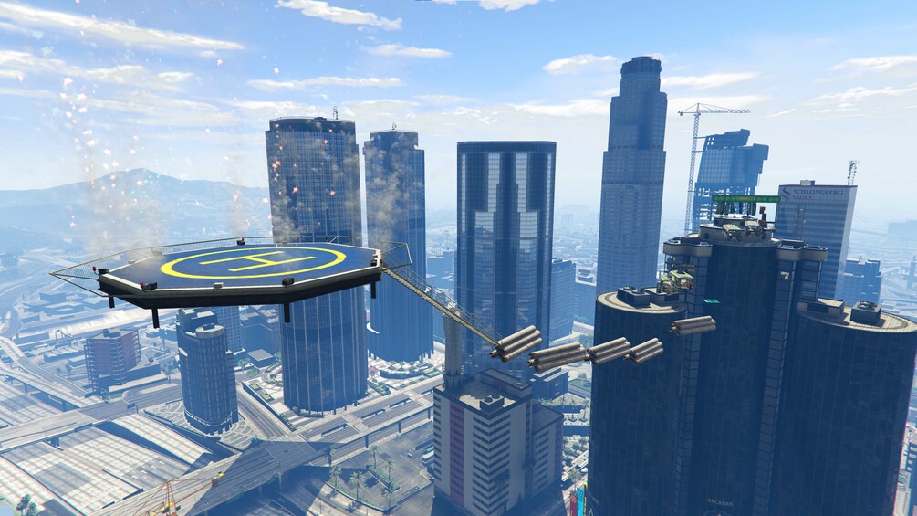 GTA 5 - Arcadius Business Center Map - 3 (menyoo) *PARKOUR*
