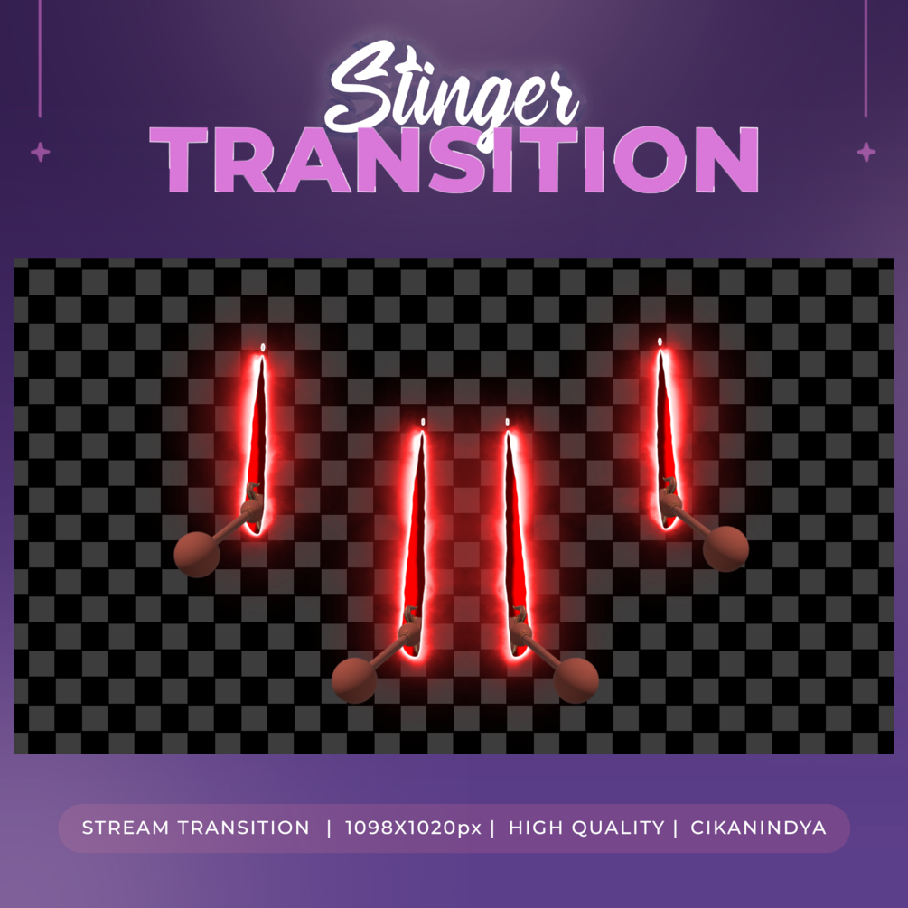 Infernal Spear Stinger | Red Hot Blade | Smooth Streaming Transition