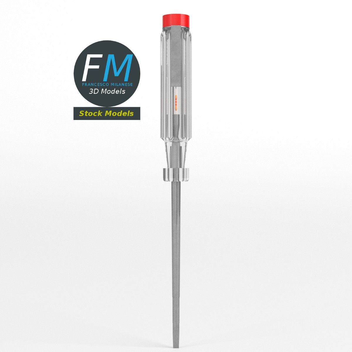 3D MODEL - Test light screwdriver