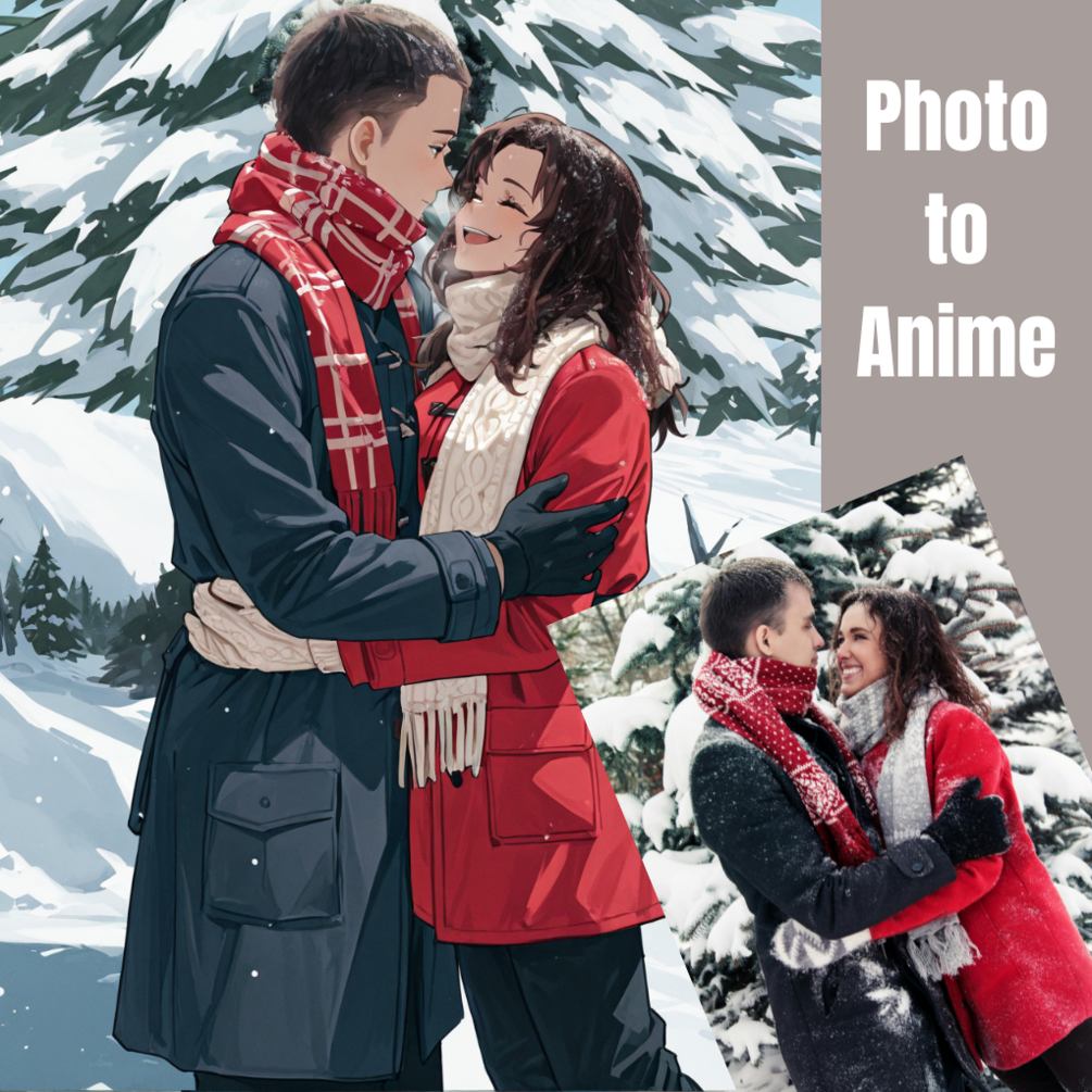Photo to Anime - Transform your photo into a beautiful anime-style ...