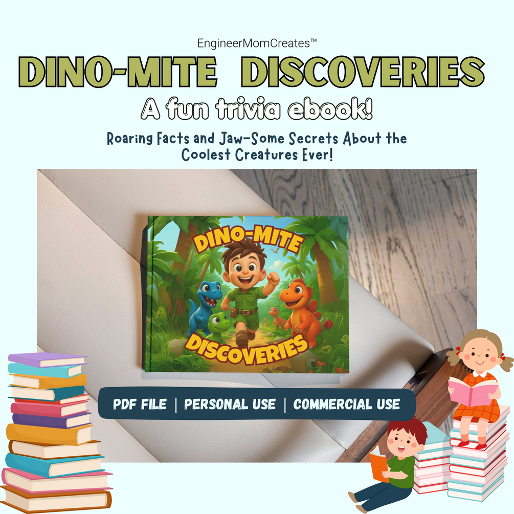 Dino-mite Discoveries: A Fun Dinosaur Trivia EBook for Kids | Digital ...