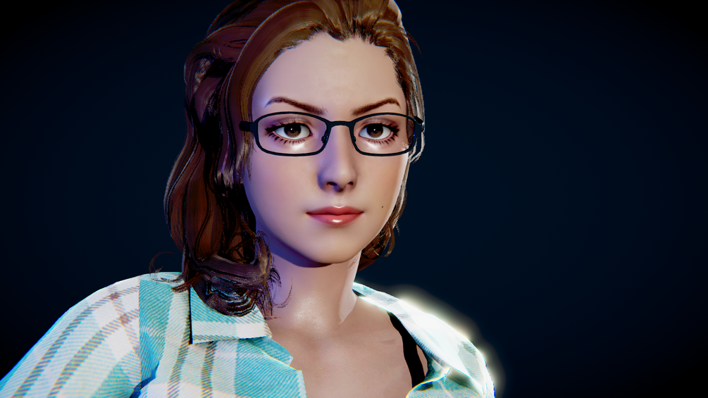 Idol3D's Girl (Character Name "REQ.17")