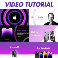 Free Video Tutorial! Apple Company Presentation - Prezify Presentations