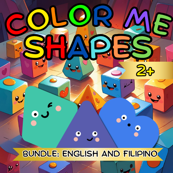 Color Me, Shapes (Bundle: English + Filipino)