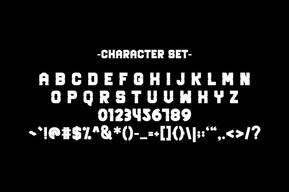 Ghost Buster - Display Font