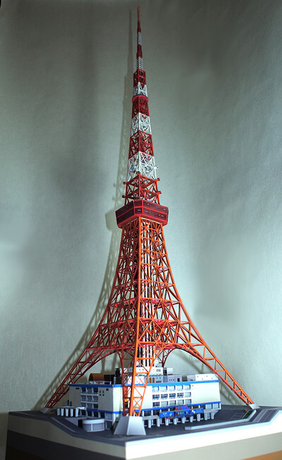 Tokyo Tower Paper Craft