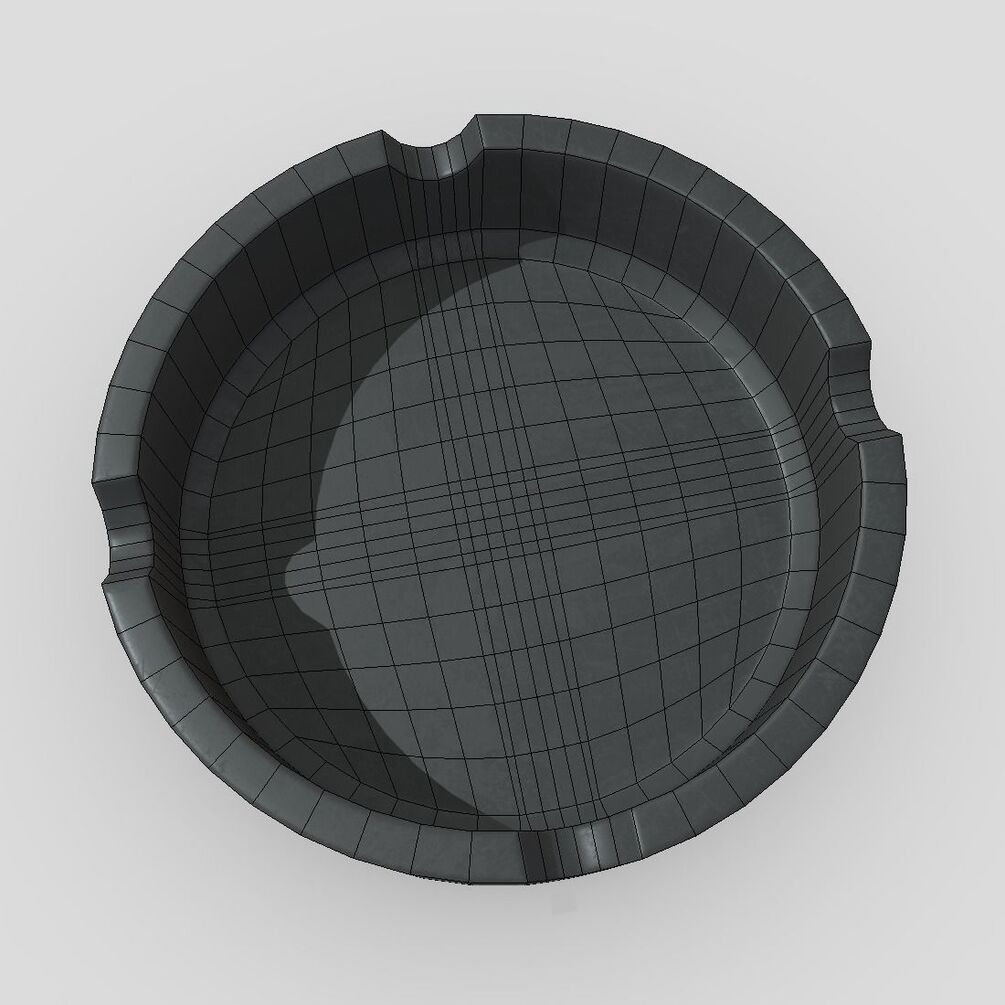 (FREE PRODUCT) Ashtray 3D Model