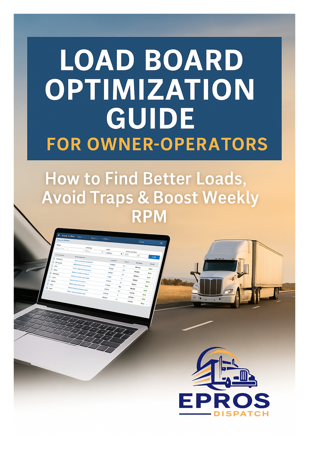 LOAD BOARD OPTIMIZATION GUIDE FOR OWNER-OPERATORS