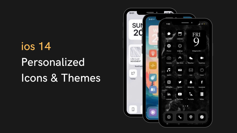 Create Your Own ios 14 Personalized Icons & Themes