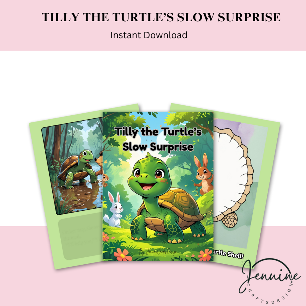 Tilly the Turtle’s Slow Surprise – Printable Storybook & Activities for ...