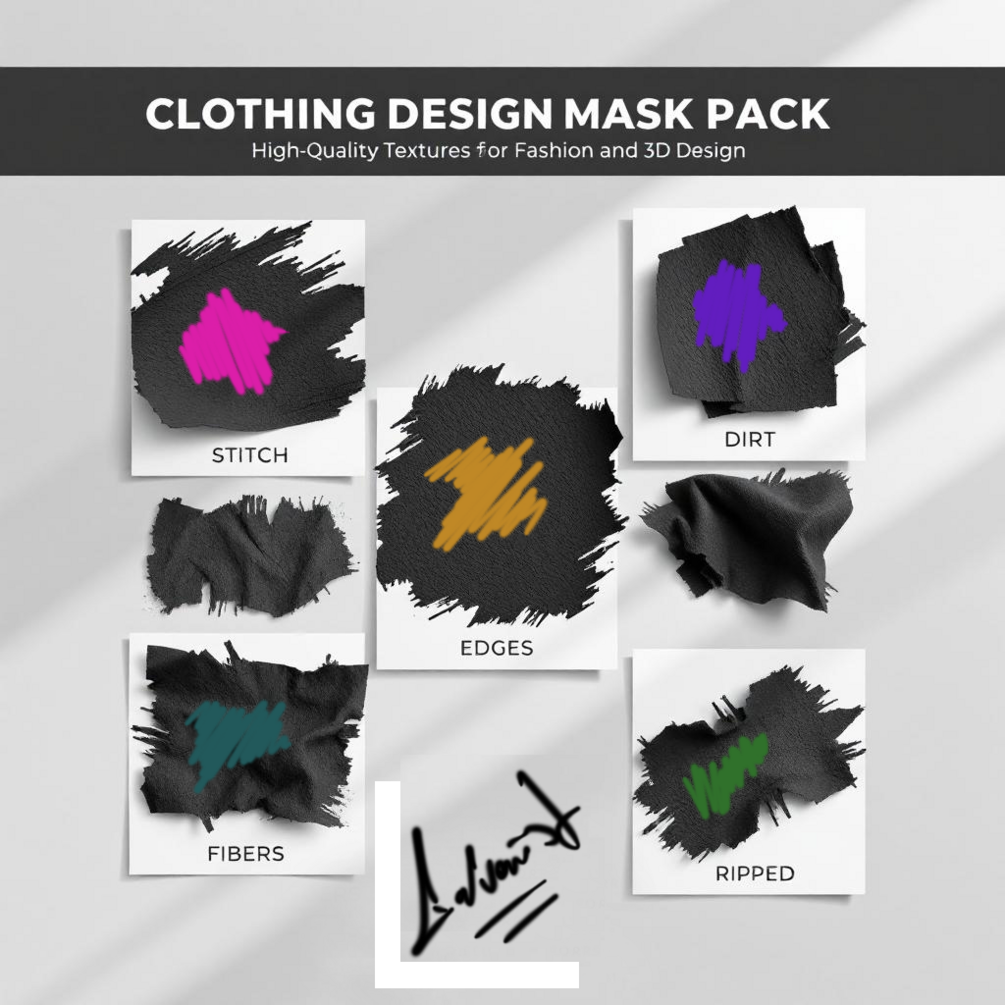 Auto Masks For Clothing (Substance Painter)