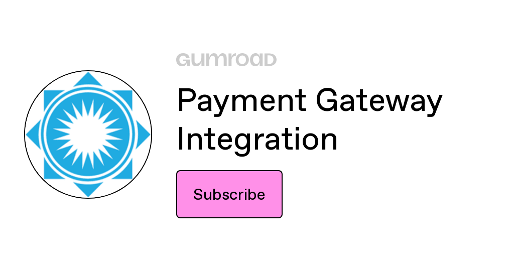 Payment Gateway Integration