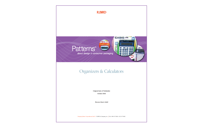 Patterns: Package Design for Calculators, Organizers and PIMs