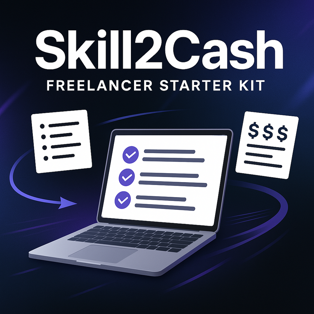 Skill2Cash - Freelancer Starter Kit