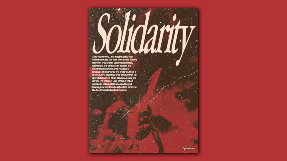 Premium Strength in Unity: Solidarity Through Adversity Poster Design ...