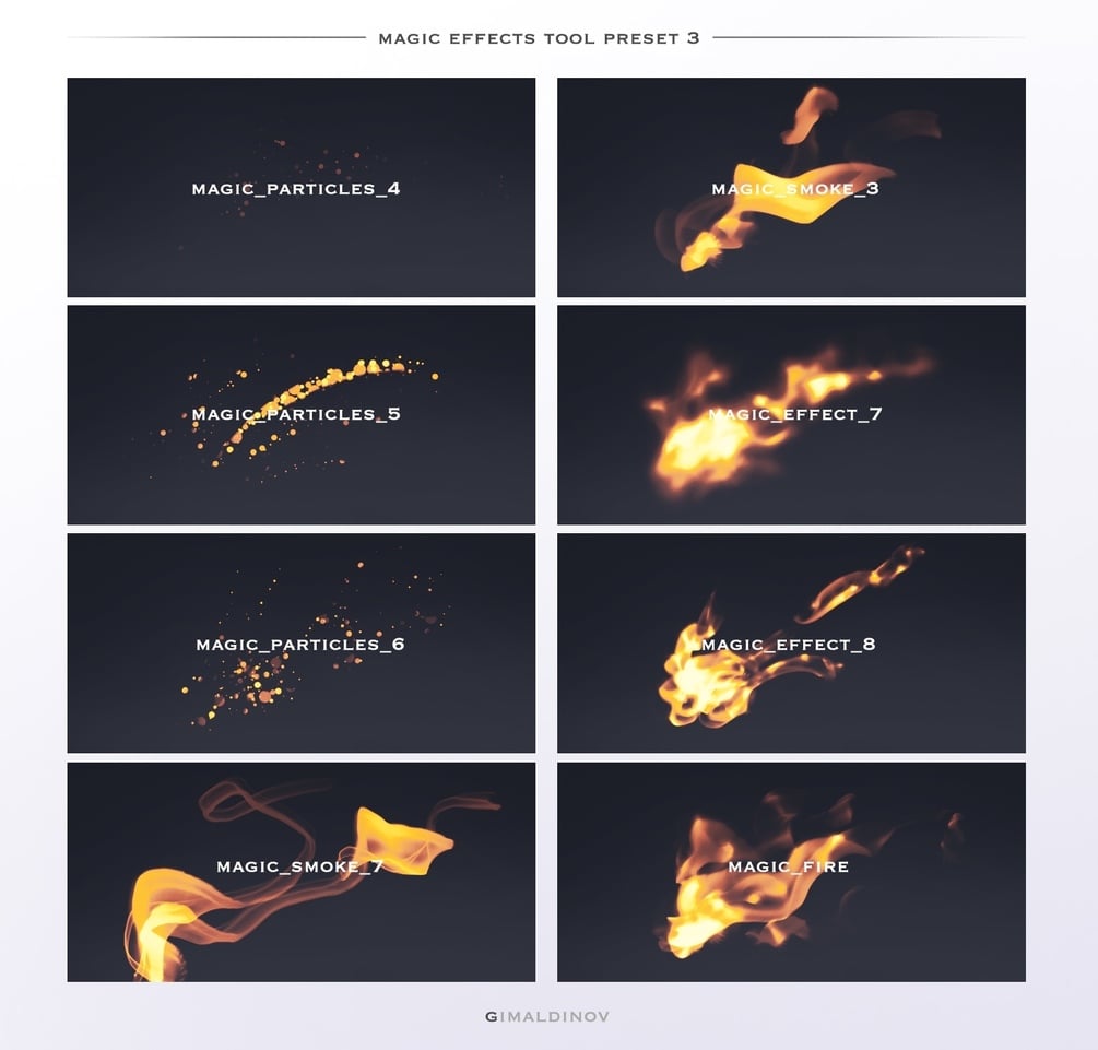Magic Effect tool preset 3