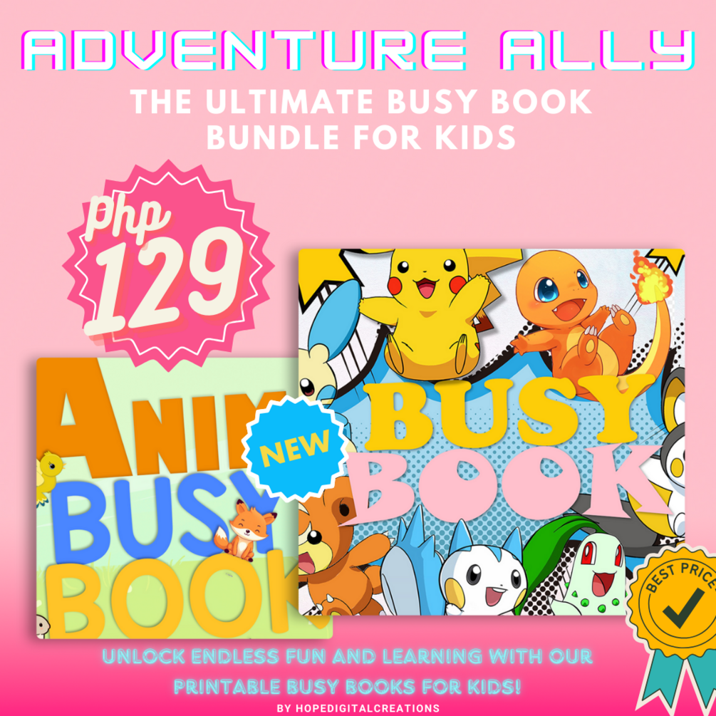 Adventure Ally: The Ultimate Busy Book Bundle by HopeDigitalCreations