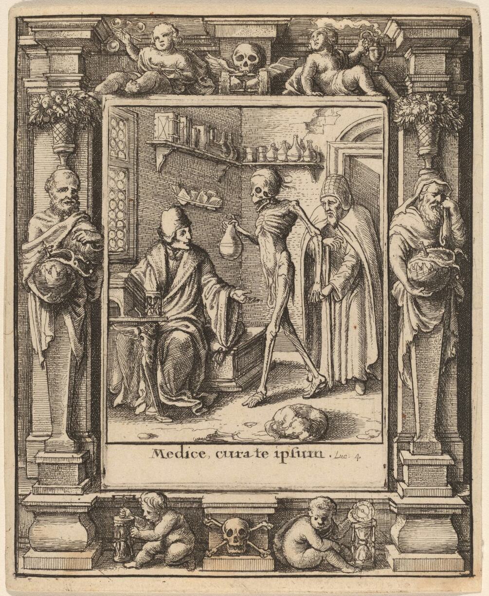 Doctor by Wenceslaus Hollar after Hans Holbein the Younger after ...