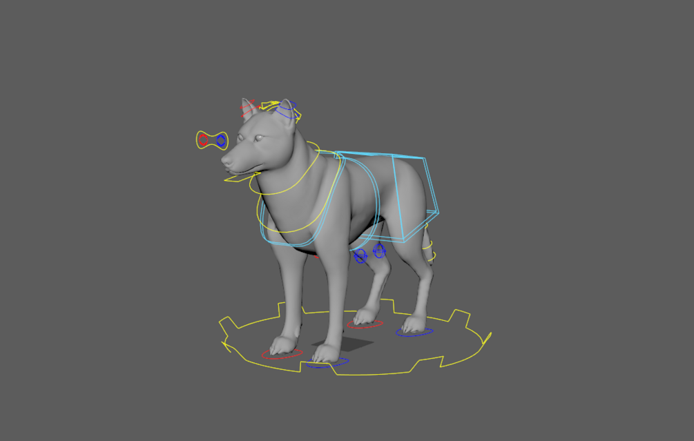 Wolf Maya Rig