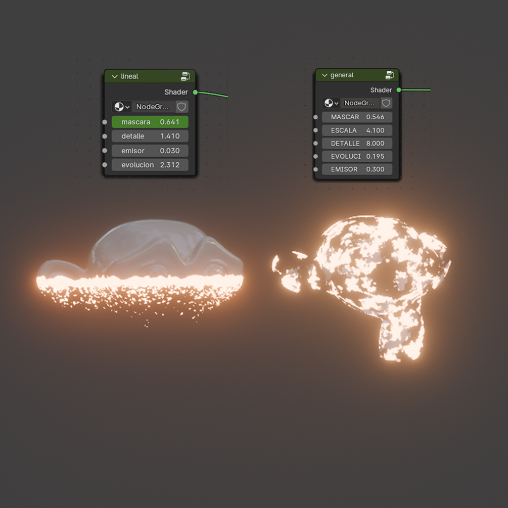 SHADER DESINTEGRACIÓN