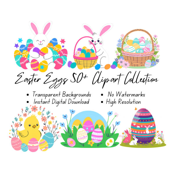 Holiday Clipart Bundle Collection | 12x12 Inches | High-Resolution ...