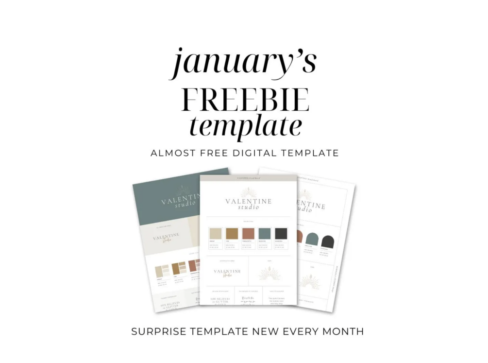 January Freebie