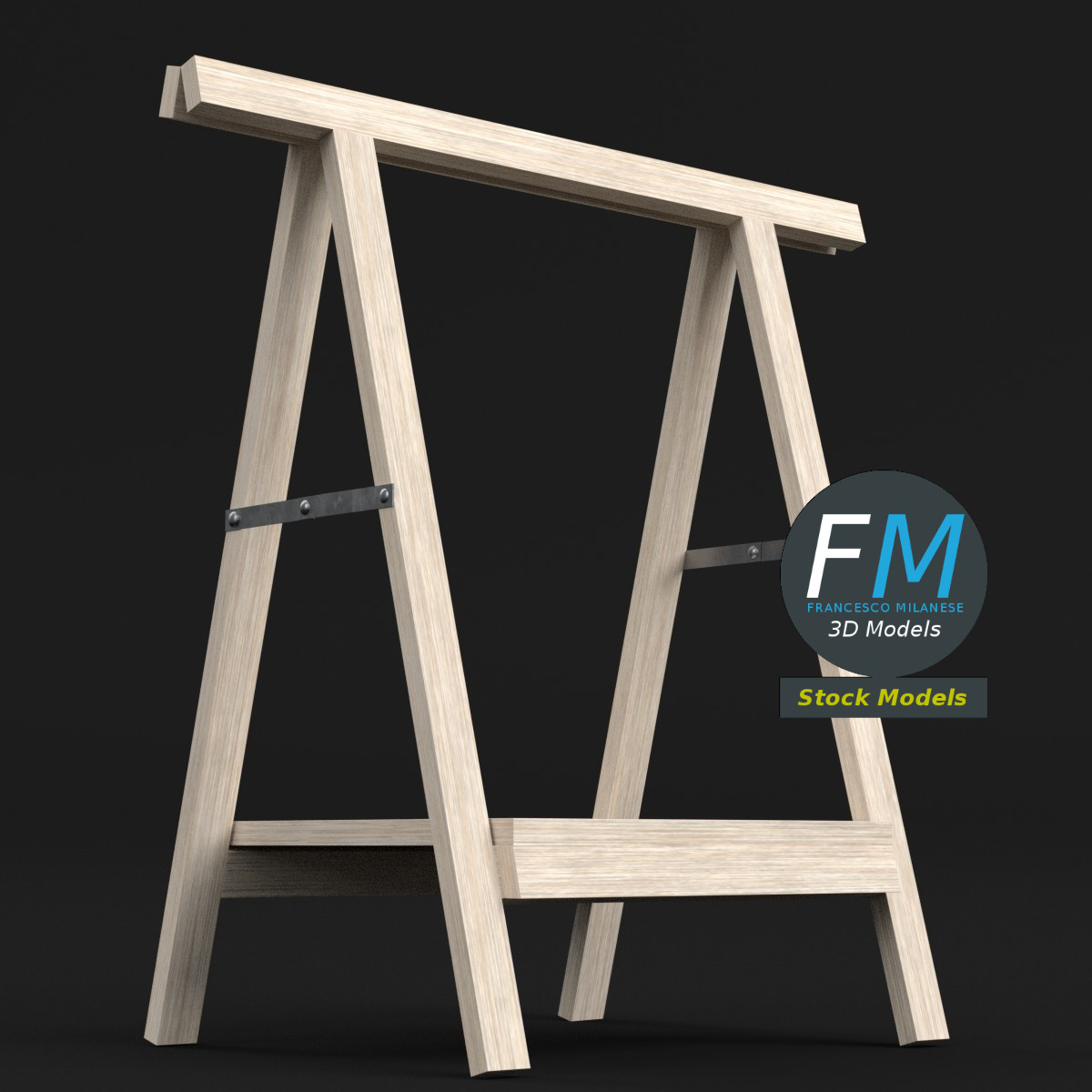 3D MODEL - Trestle support 2