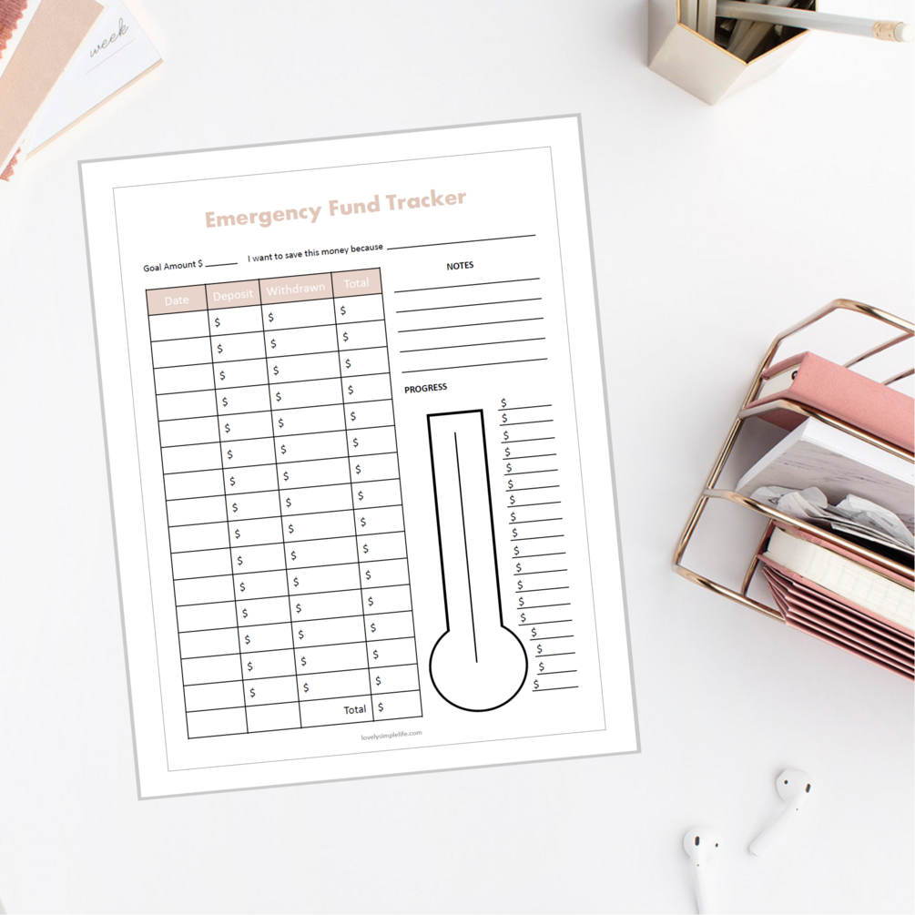 Emergency Fund Tracker