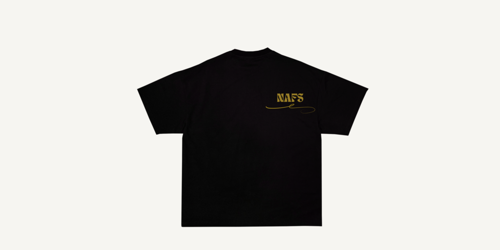 NAFS shirt Black bird.