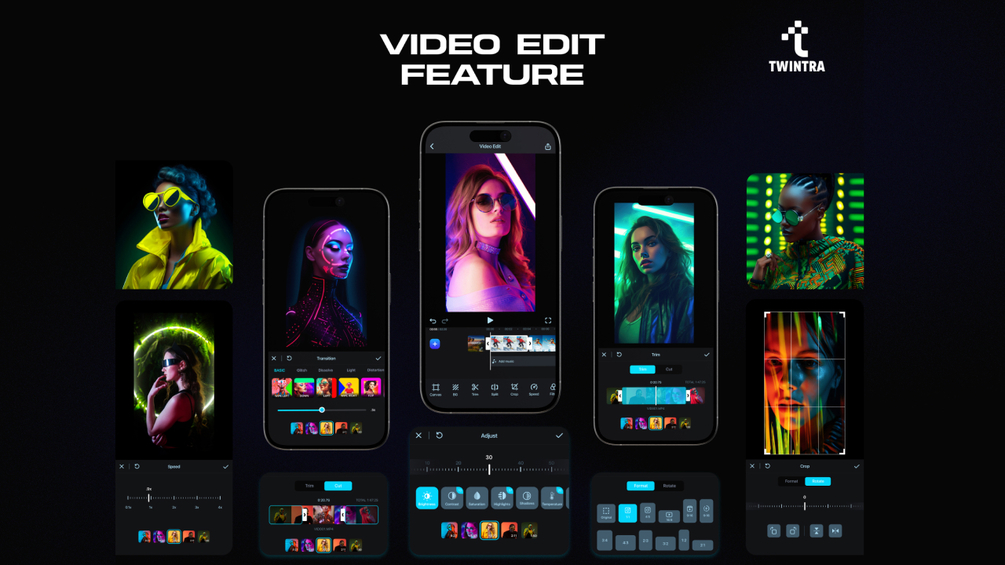 Video Editor App UI Kit