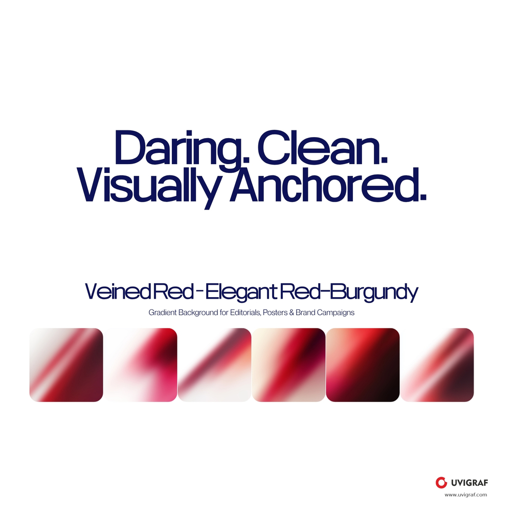 Veined Red – Elegant Red-Burgundy Gradient Background for Editorials, Posters & Brand Campaigns ...