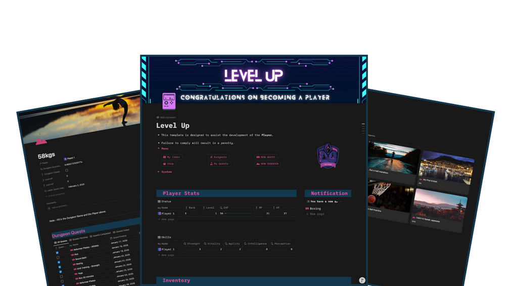 Level Up (Gamify Your Life)