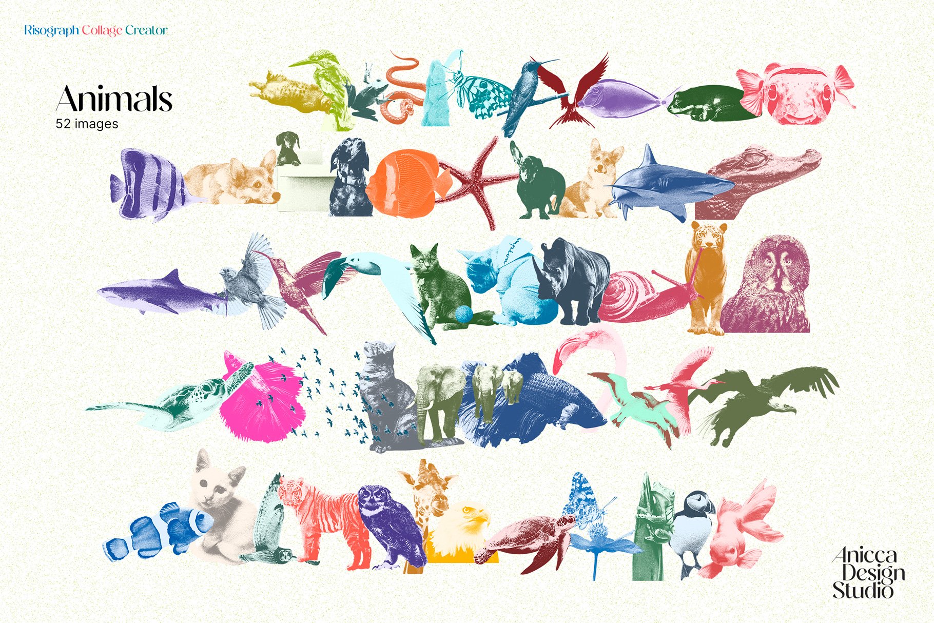 Risograph Collage Creator