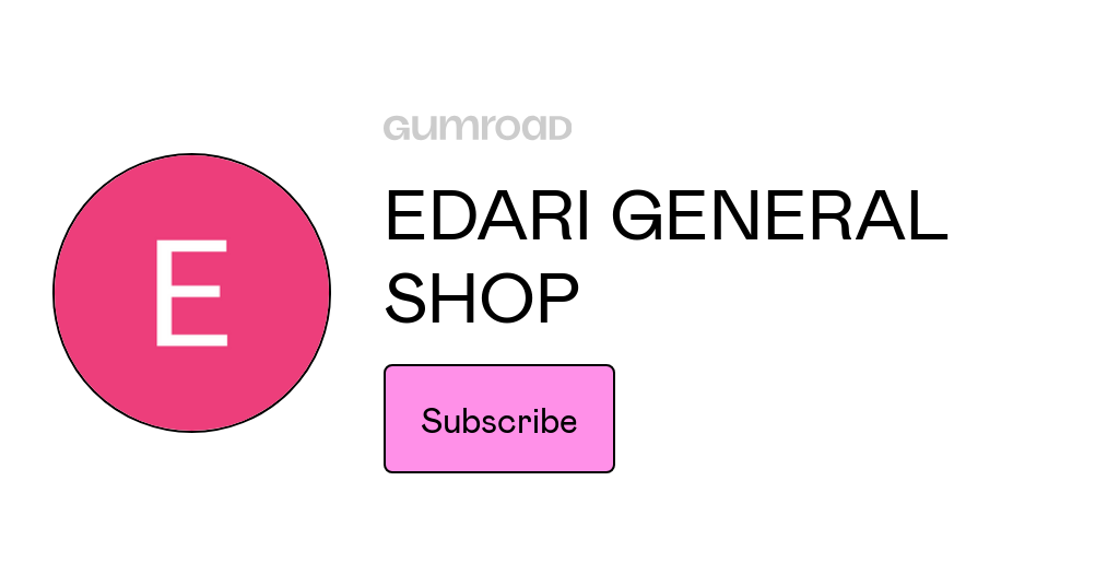 EDARI GENERAL SHOP