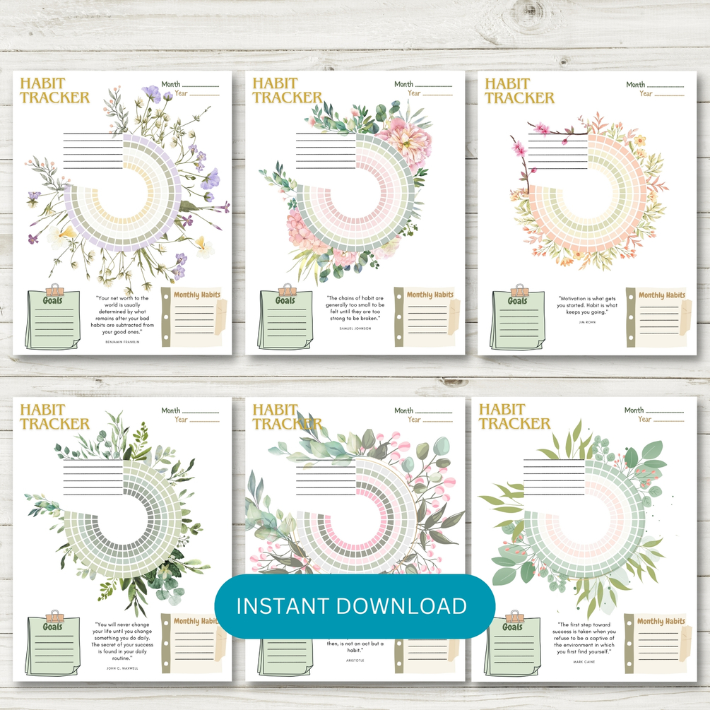 Printable Habit Tracker