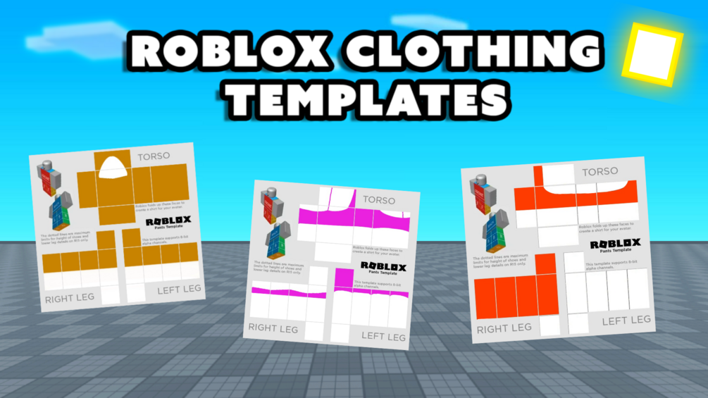 Dami's Vault Roblox Pre-Made Clothing Procreate Templates: Set ONE