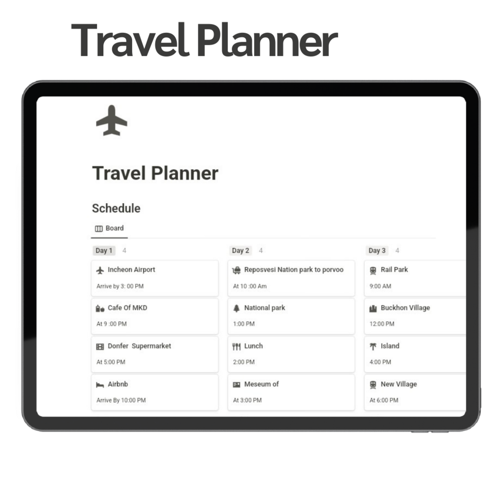 Travel Planner