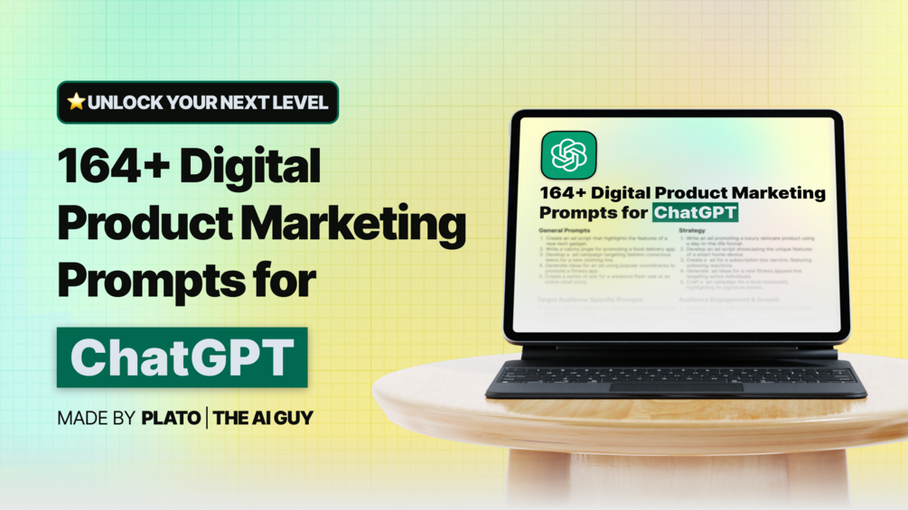 164+ Digital Product Marketing Prompts for ChatGPT