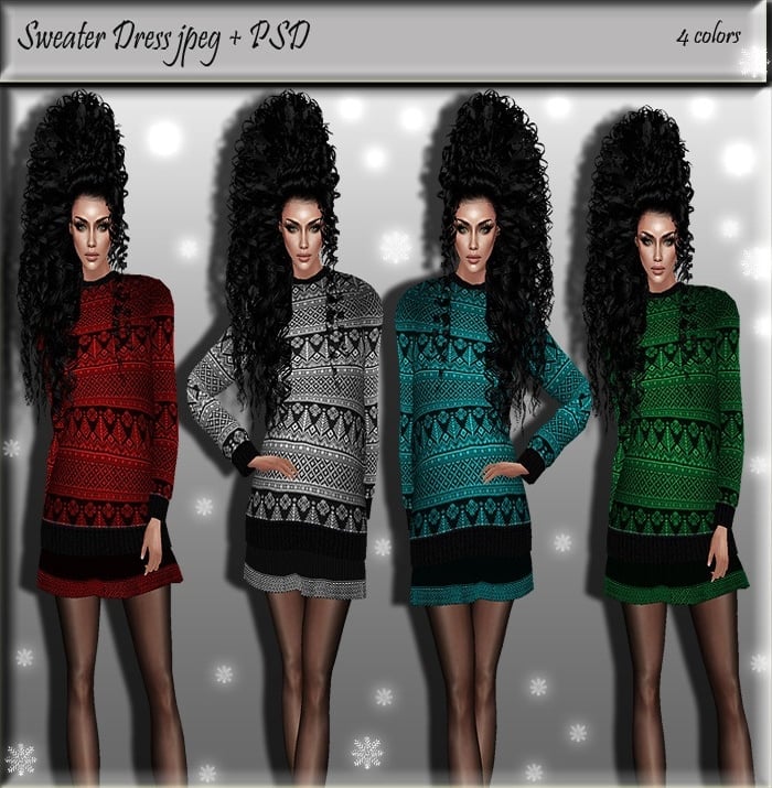 Sweater dress ( IMVU textures )