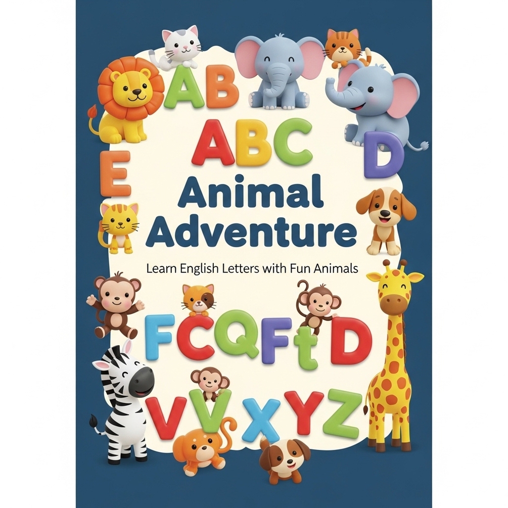 ABC Animal Fun Learn Letters with Cute Animals