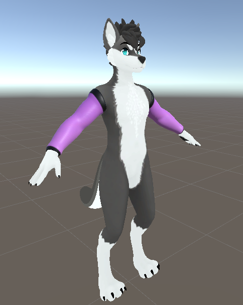 [VRChat] OUTDATED Arm Warmers for the Male Canine