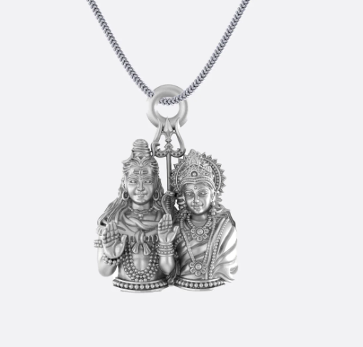 Power of silver shiv locket