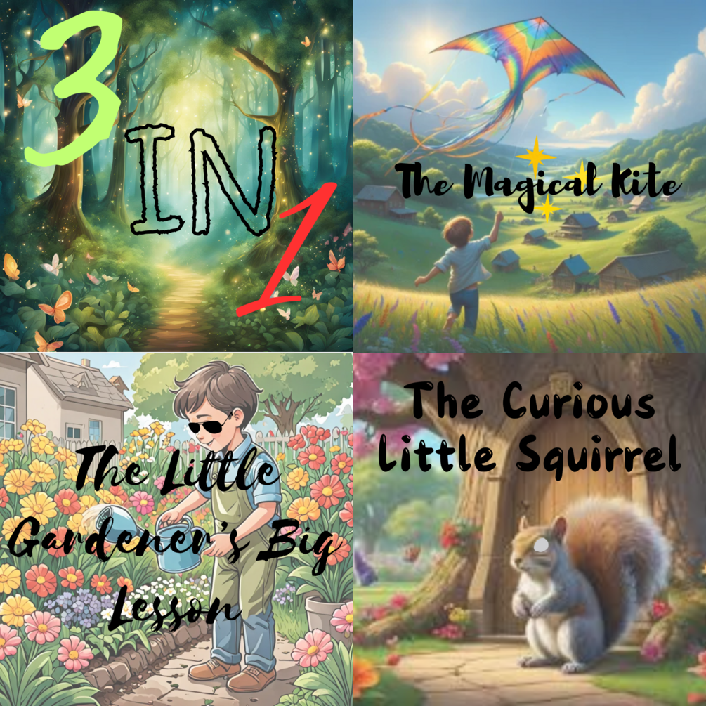 3 in 1 Story Book for kids