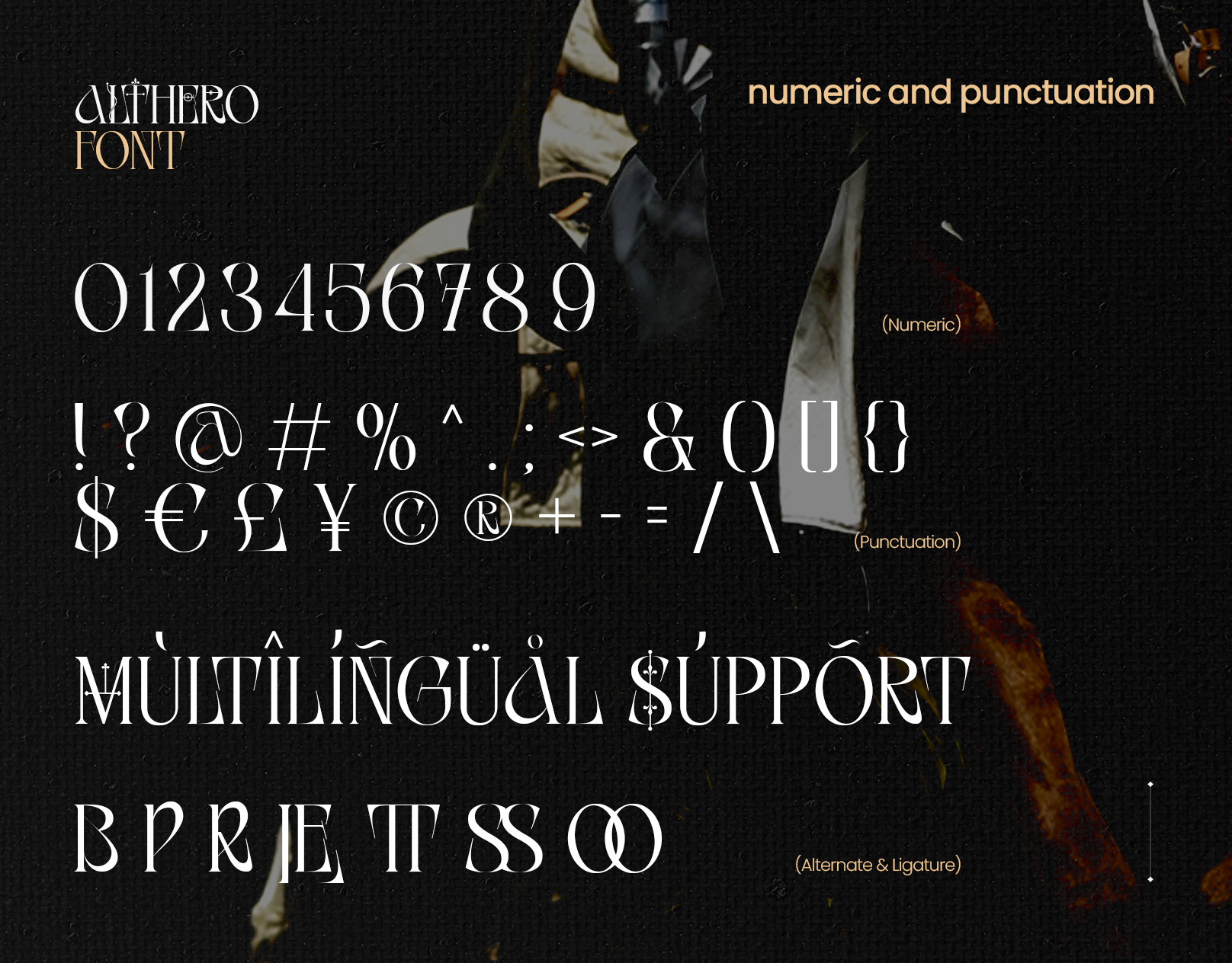 Althero - Serif Decorative Font