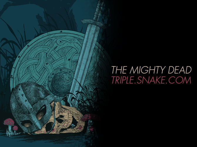 The Mighty Dead - Wall Art